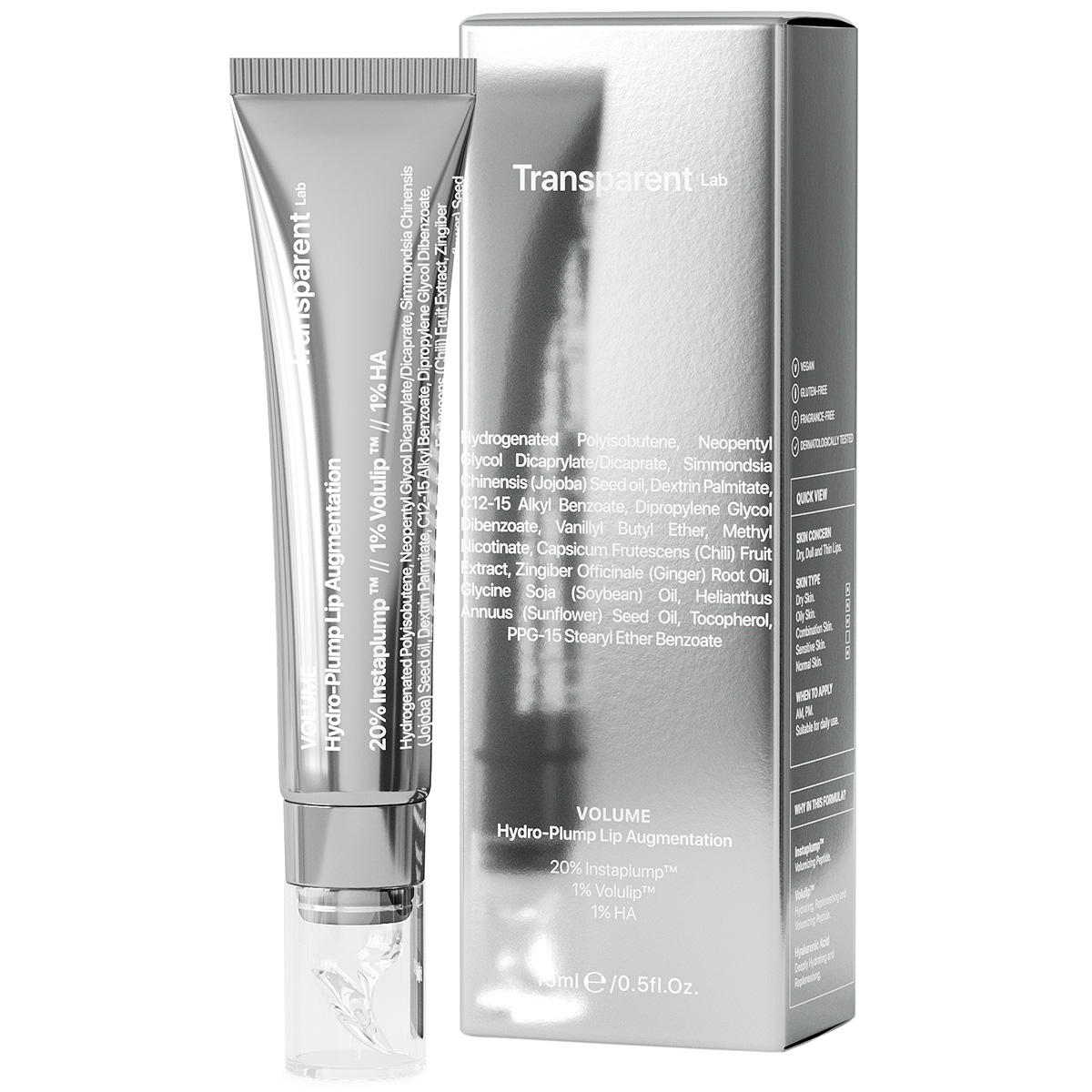 Transparent Lab Volume Hydrating Lip-Plumping Treatment (15 ml)