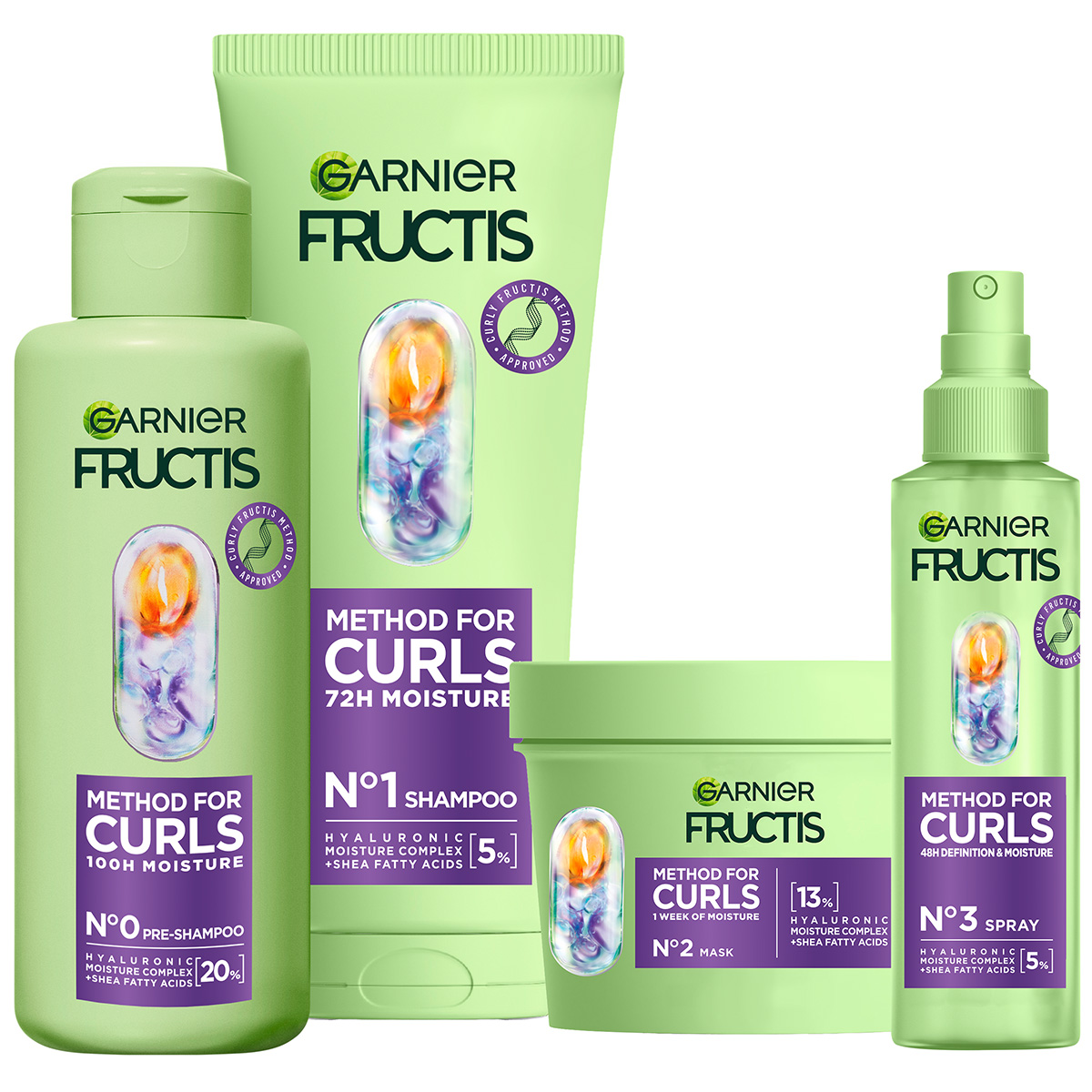 Garnier Fructis Method for Curls SET | Hemleverans inom 1-2 dagar Garnier Fructis Method for Curls SET | Hemleverans inom 1-2 dagar