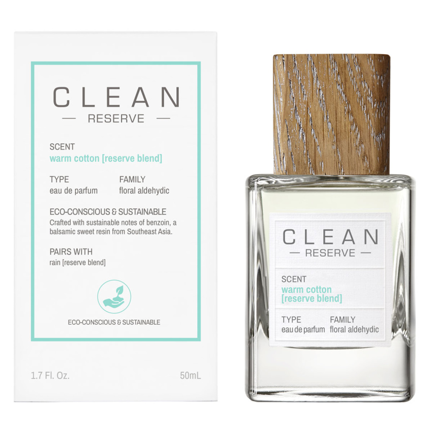 CLEAN Reserve Warm Cotton EdP (50ml) | Hemleverans inom 1-2 dagar
