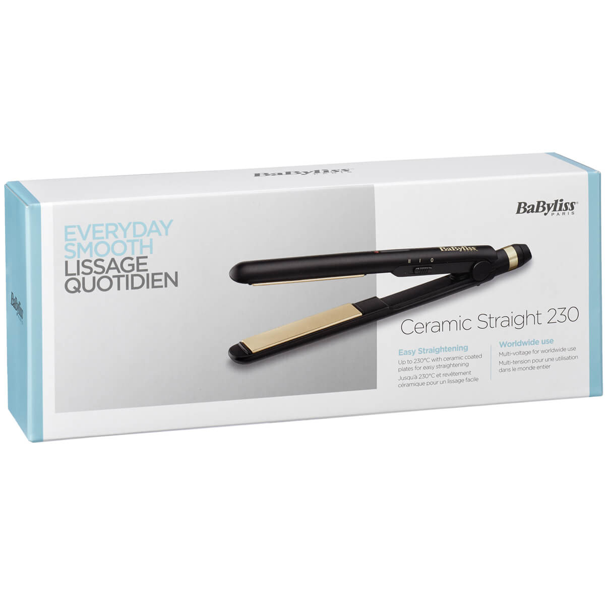BaByliss Ceramic Straight 230 ST089E | Hemleverans inom 1-2 dagar