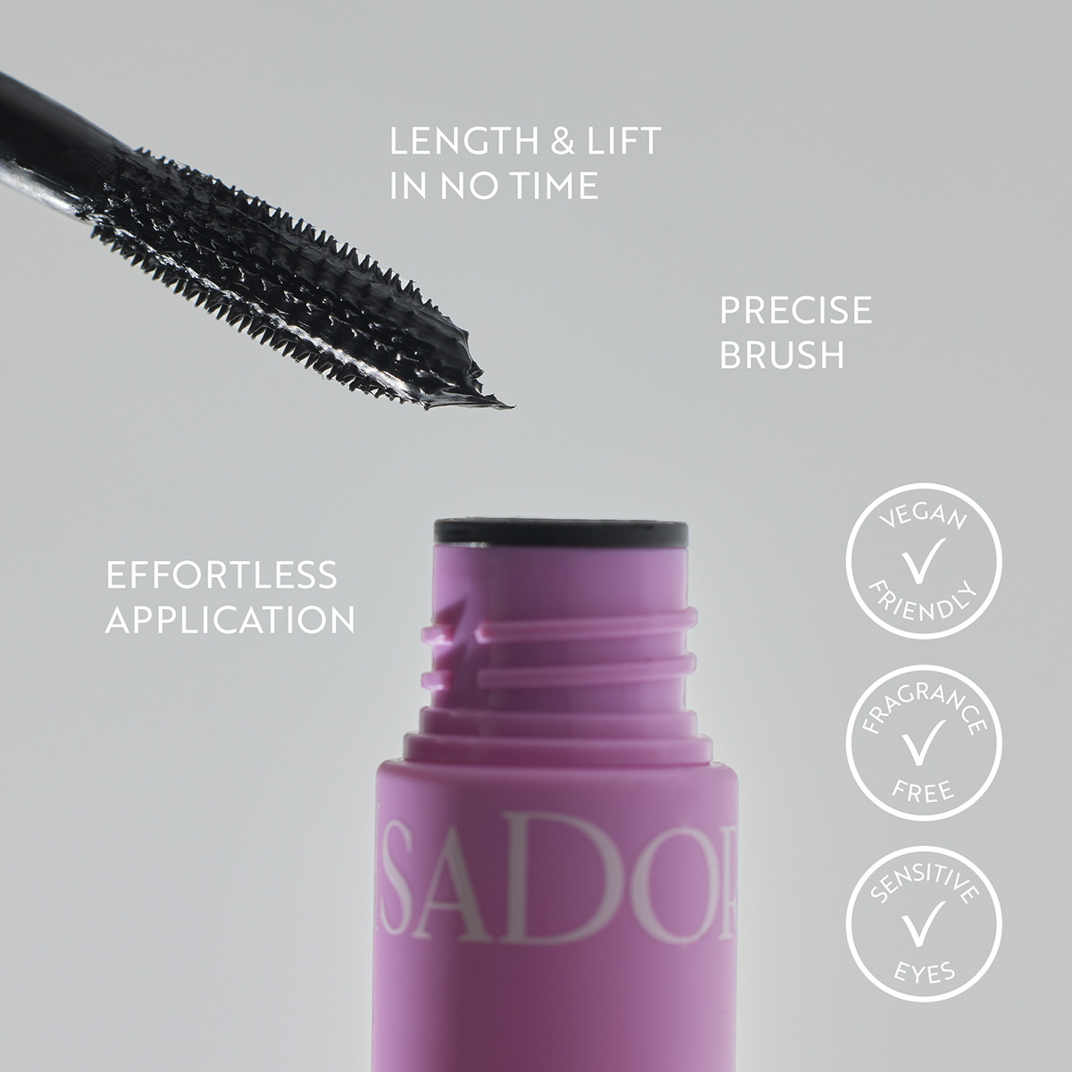 IsaDora The 10 Sec High Impact Length And Lift Mascara 02 Intense